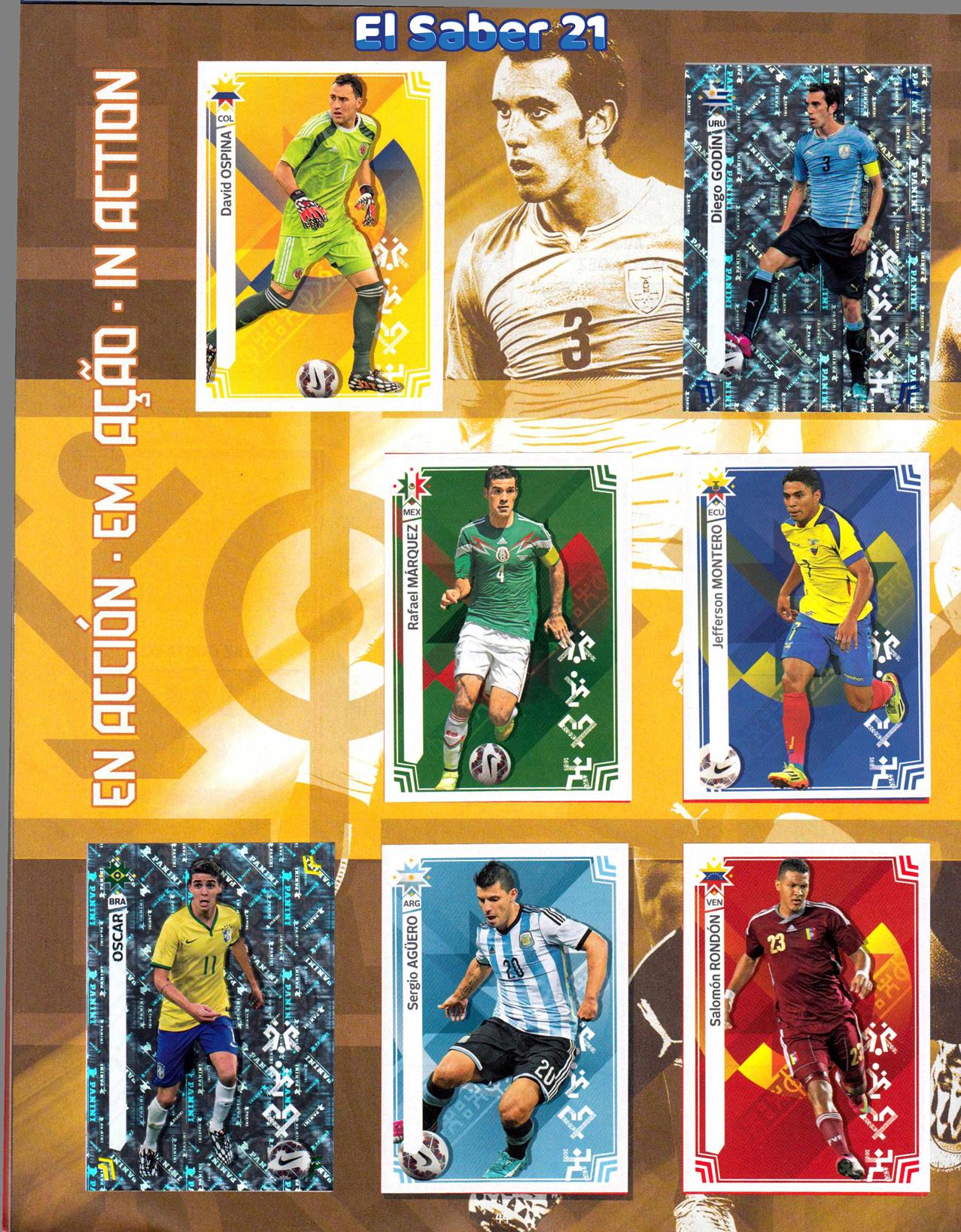 Álbum Copa América Chile 2015 – Panini [Completo] | ElSaber21