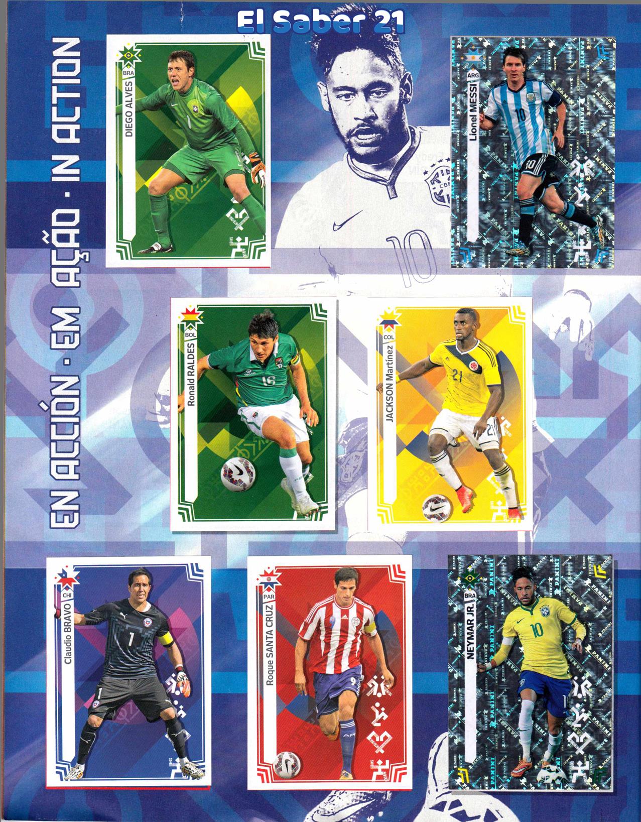 Álbum Copa América Chile 2015 – Panini [Completo] | ElSaber21