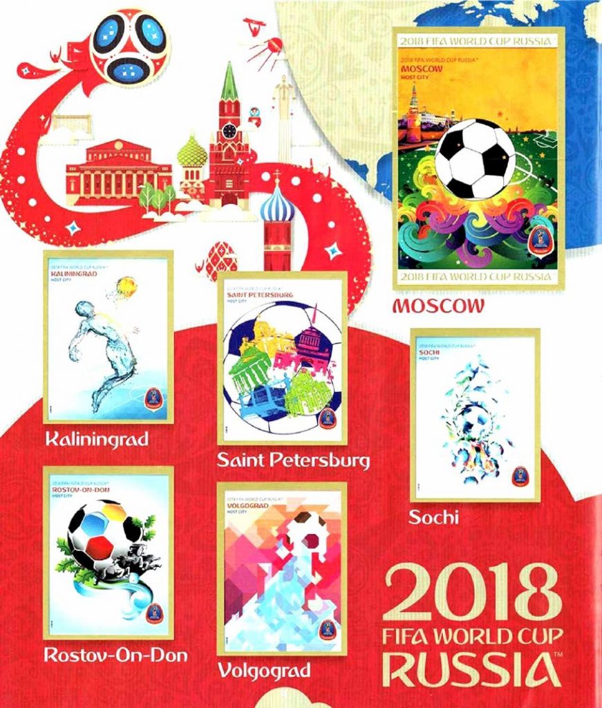 Álbum Copa Mundial de Fútbol de 2018 – Panini [Suiza – Gold Edition ...