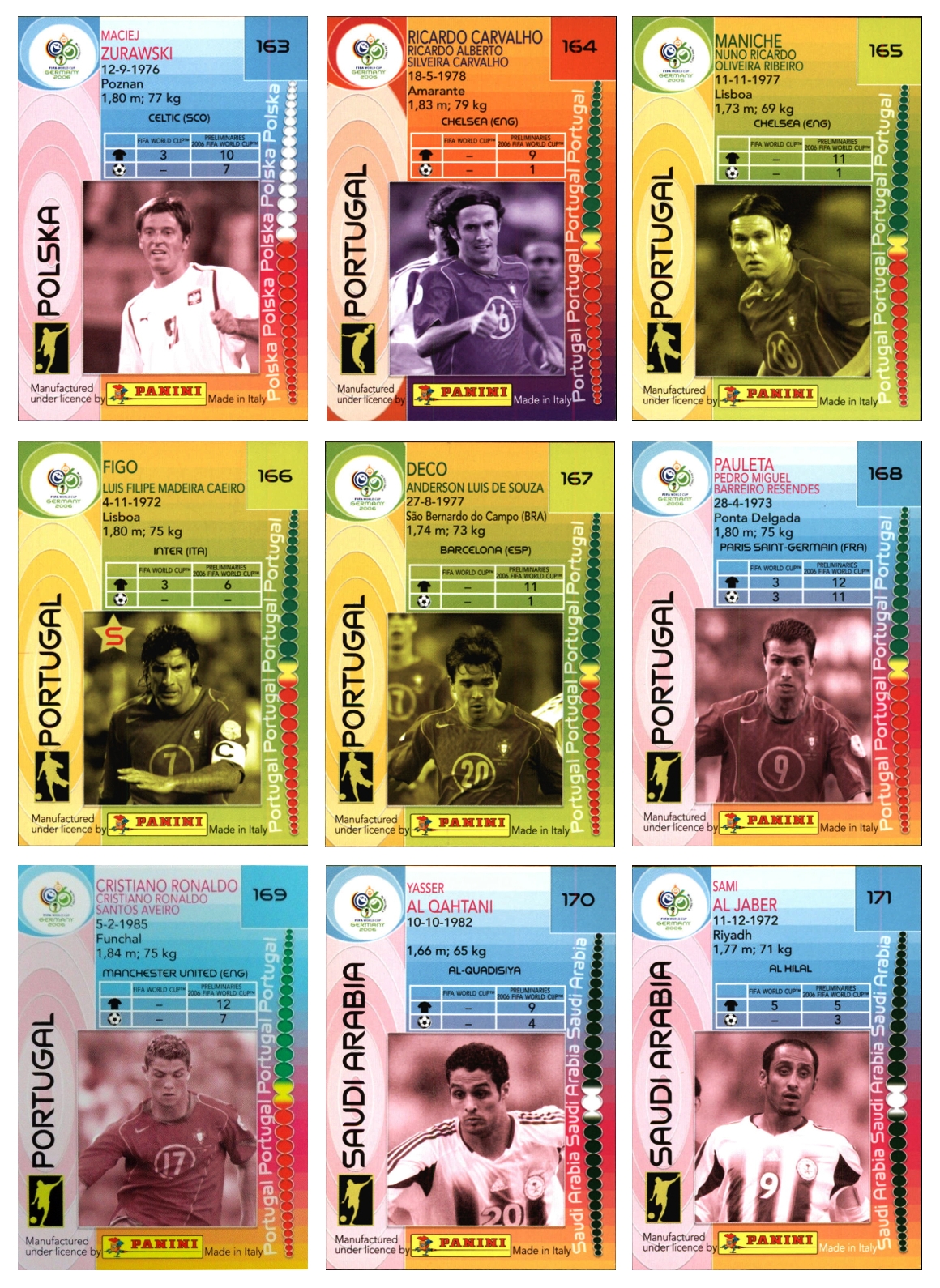 Trading Cards Copa Mundial Alemania 2006 – Panini [Adrenalyn XL ...