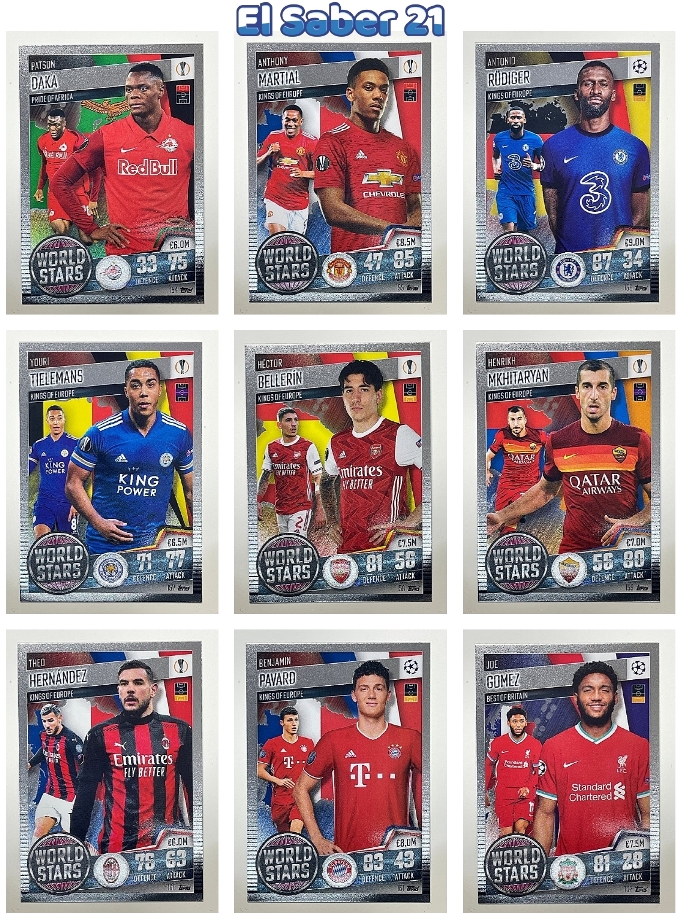 Colección de Match Attax 101 2020-21 – Topps | ElSaber21