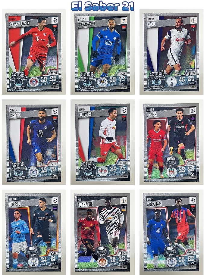 Colección de Match Attax 101 2020-21 – Topps | ElSaber21