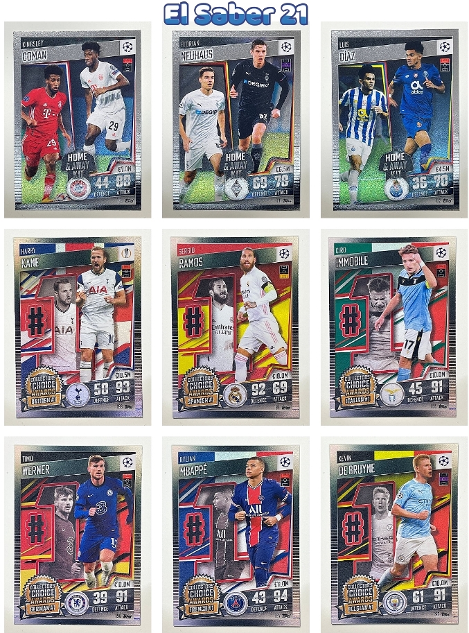 Colección de Match Attax 101 2020-21 – Topps | ElSaber21