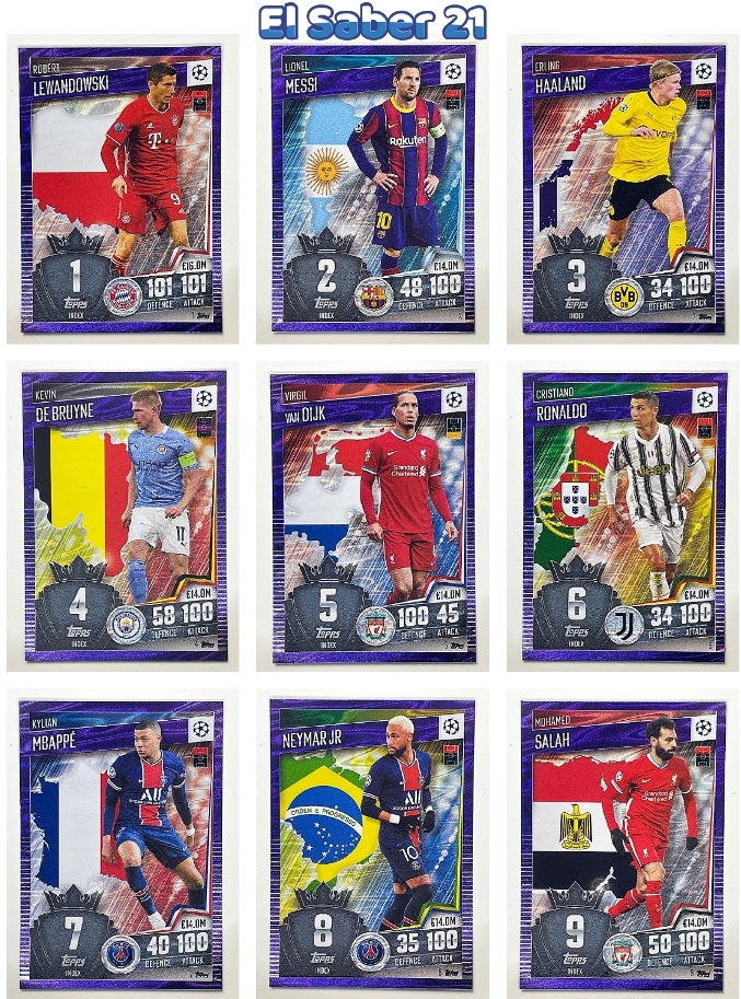 Colección de Match Attax 101 2020-21 – Topps | ElSaber21