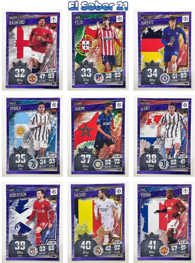 Colección de Match Attax 101 2020-21 – Topps | ElSaber21