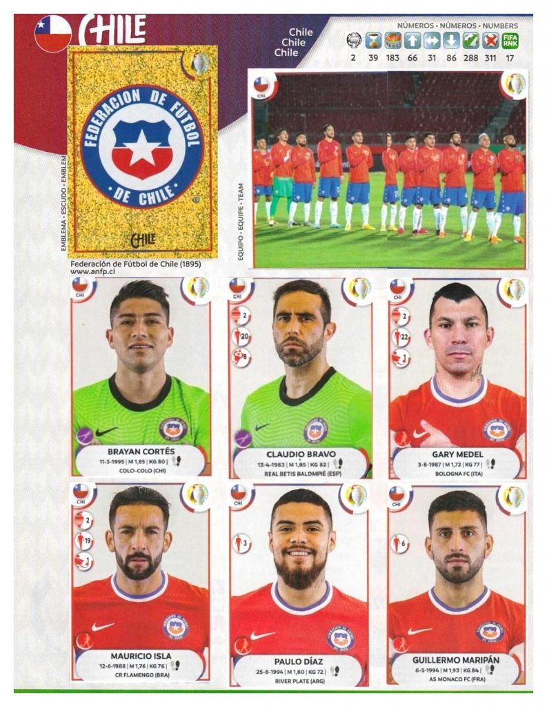Álbum Copa América Argentina Colombia 2021 - Panini
