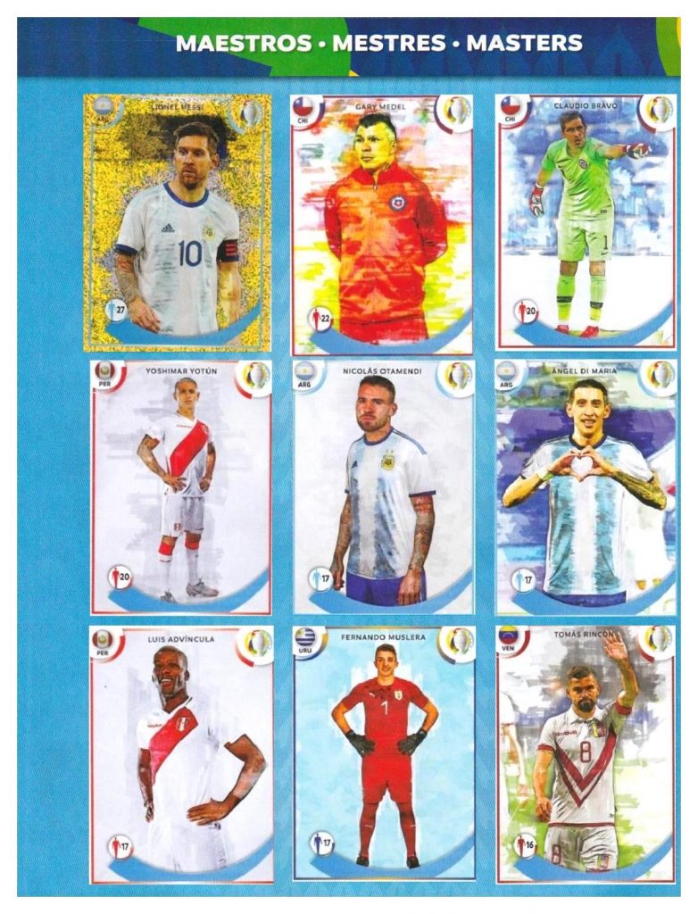 Álbum Copa América Argentina Colombia 2021 - Panini