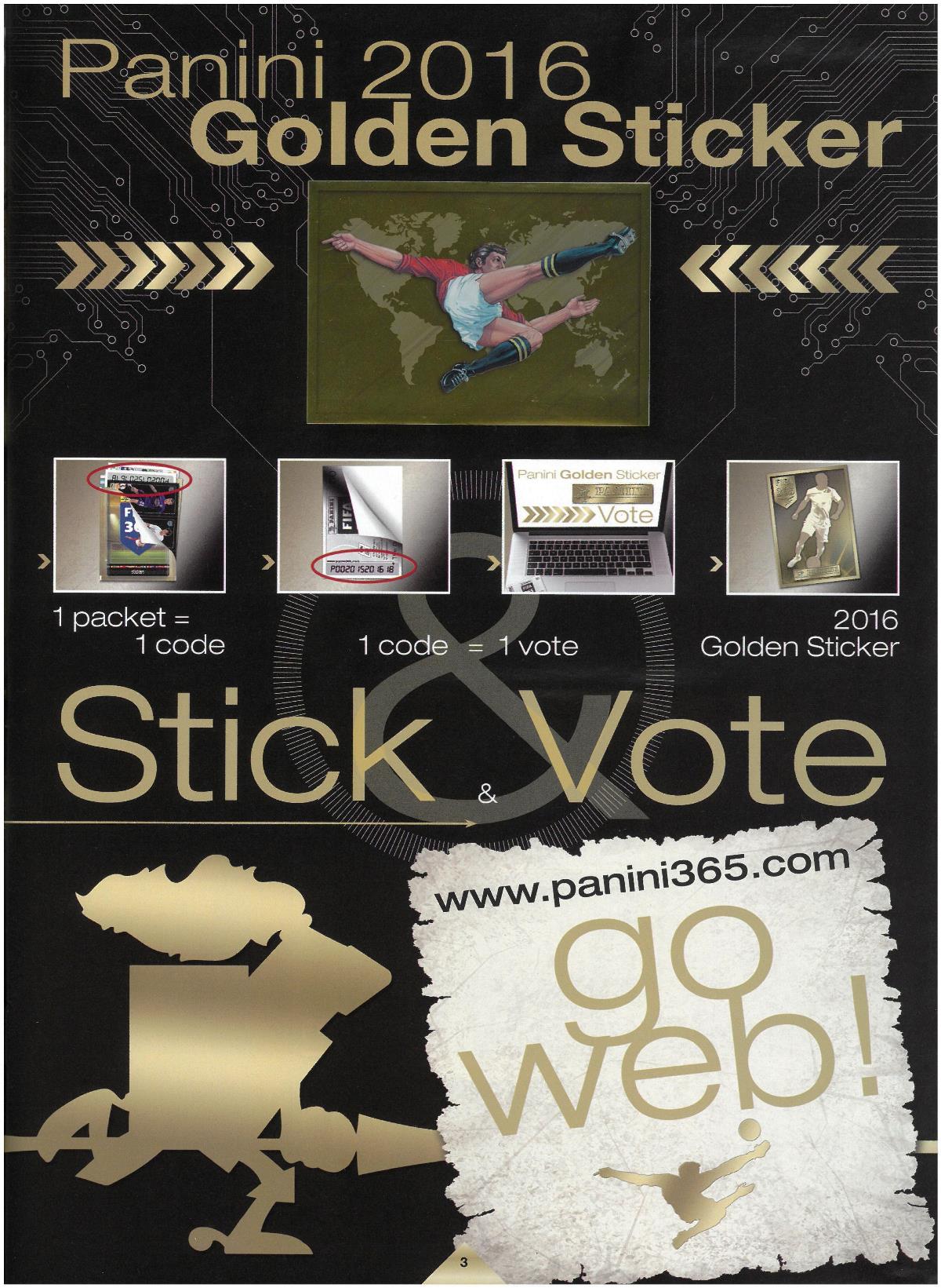 Álbum Panini FIFA 365: 2016 - Stickers | El Saber 21