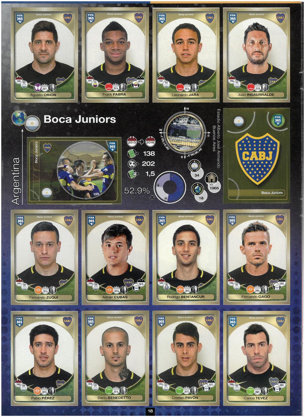 Álbum Panini FIFA 365 2017 - Stickers | ElSaber21