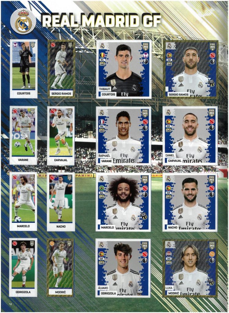 Álbum Panini FIFA 365 2019 Stickers | El Saber 21