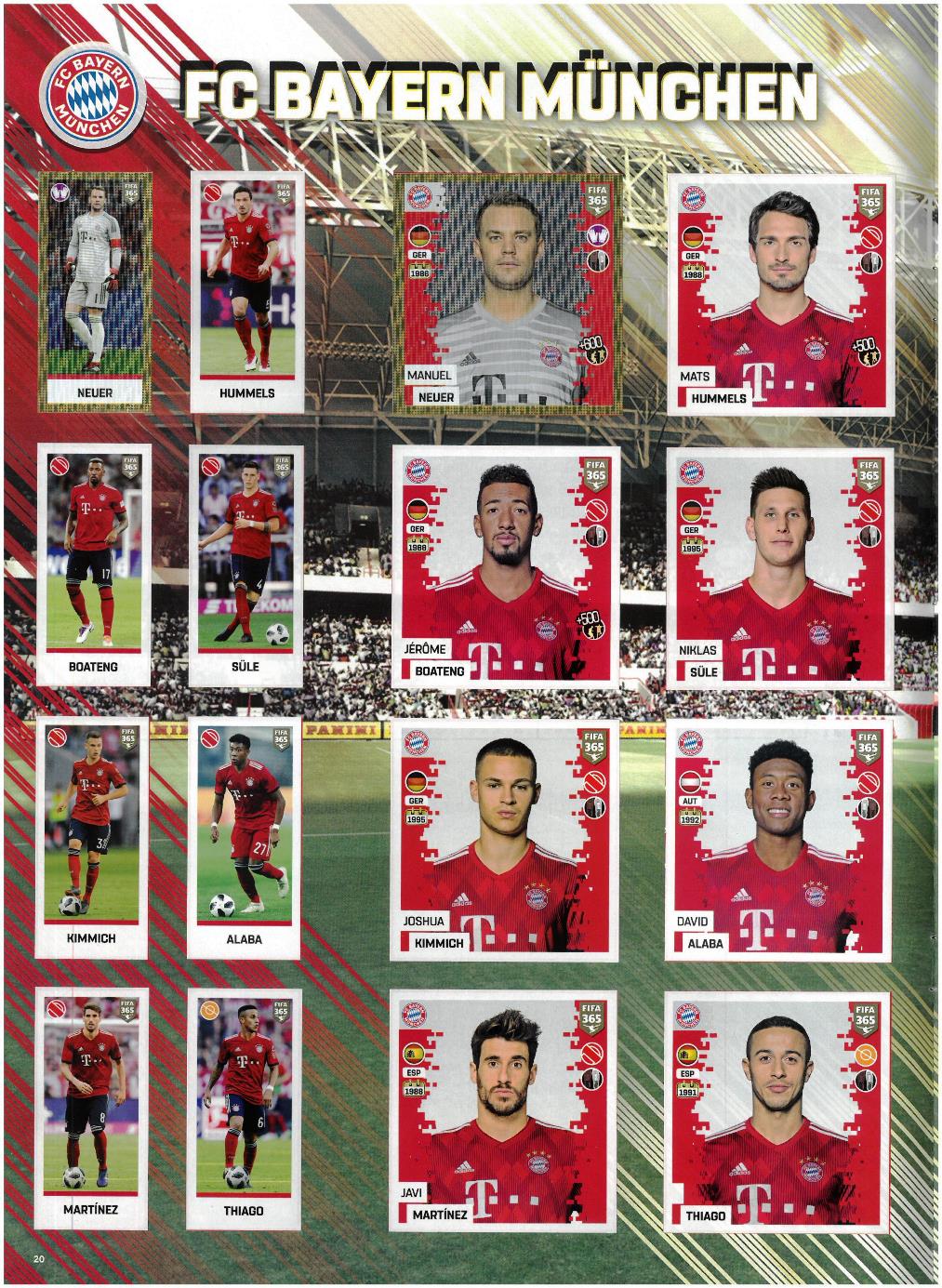 Álbum Panini FIFA 365 2019 Stickers | El Saber 21