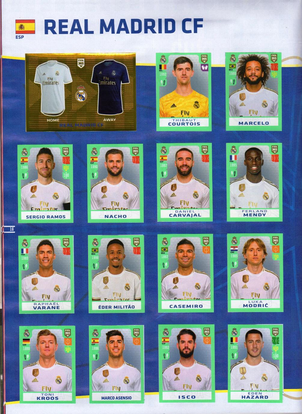 Álbum Panini FIFA 365 2020 - Stickers | El Saber 21