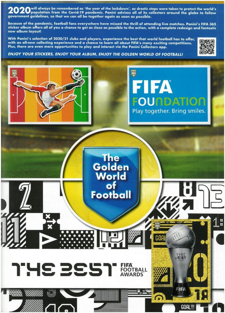Álbum Panini FIFA 365 2021 - Stickers | El Saber 21