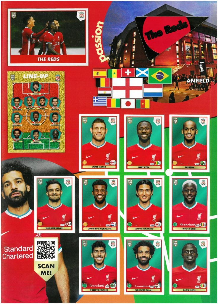 Álbum Panini FIFA 365 2021 - Stickers | El Saber 21