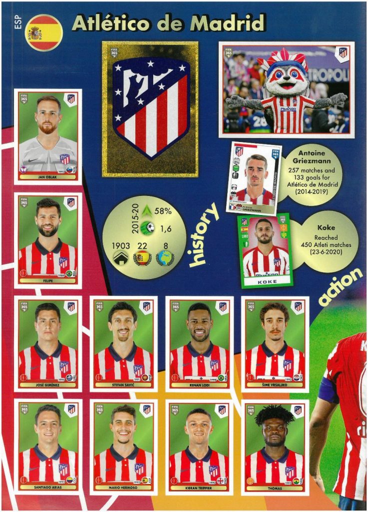 Álbum Panini FIFA 365 2021 - Stickers | El Saber 21
