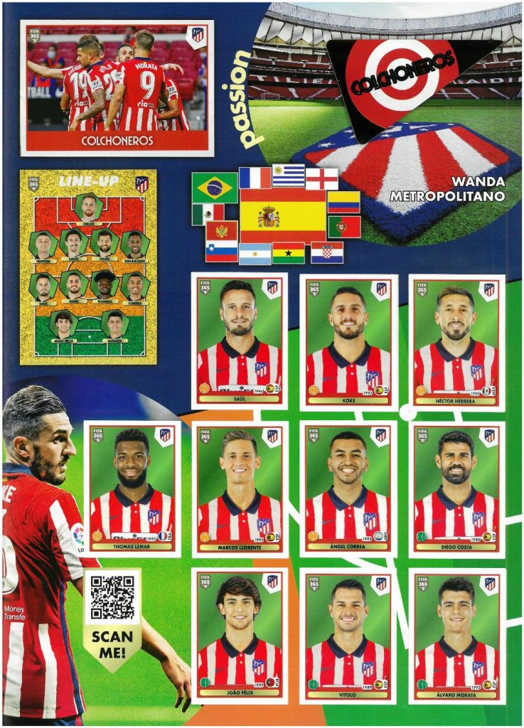Álbum Panini FIFA 365 2021 - Stickers | El Saber 21