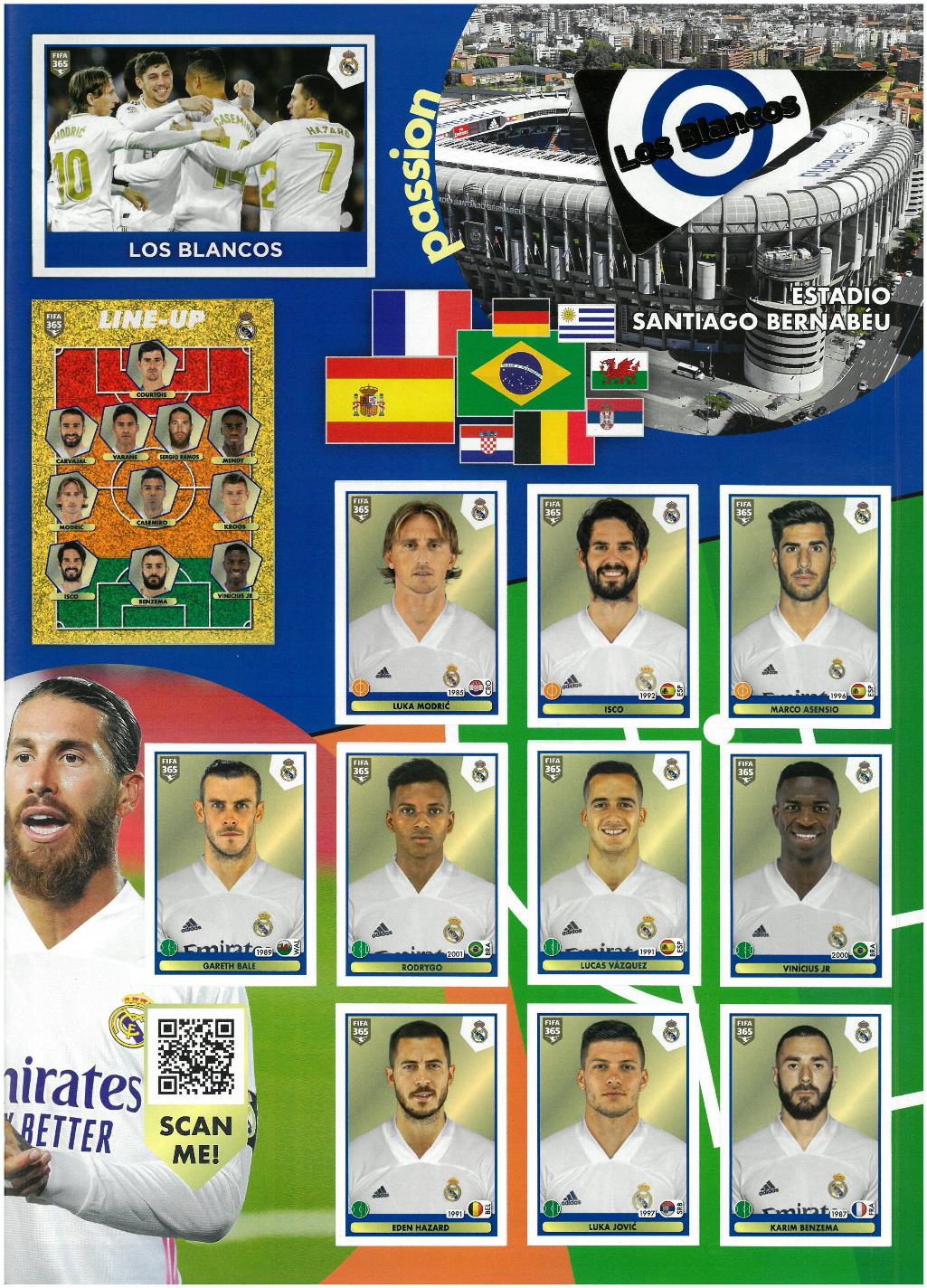 Álbum Panini FIFA 365 2021 - Stickers | El Saber 21