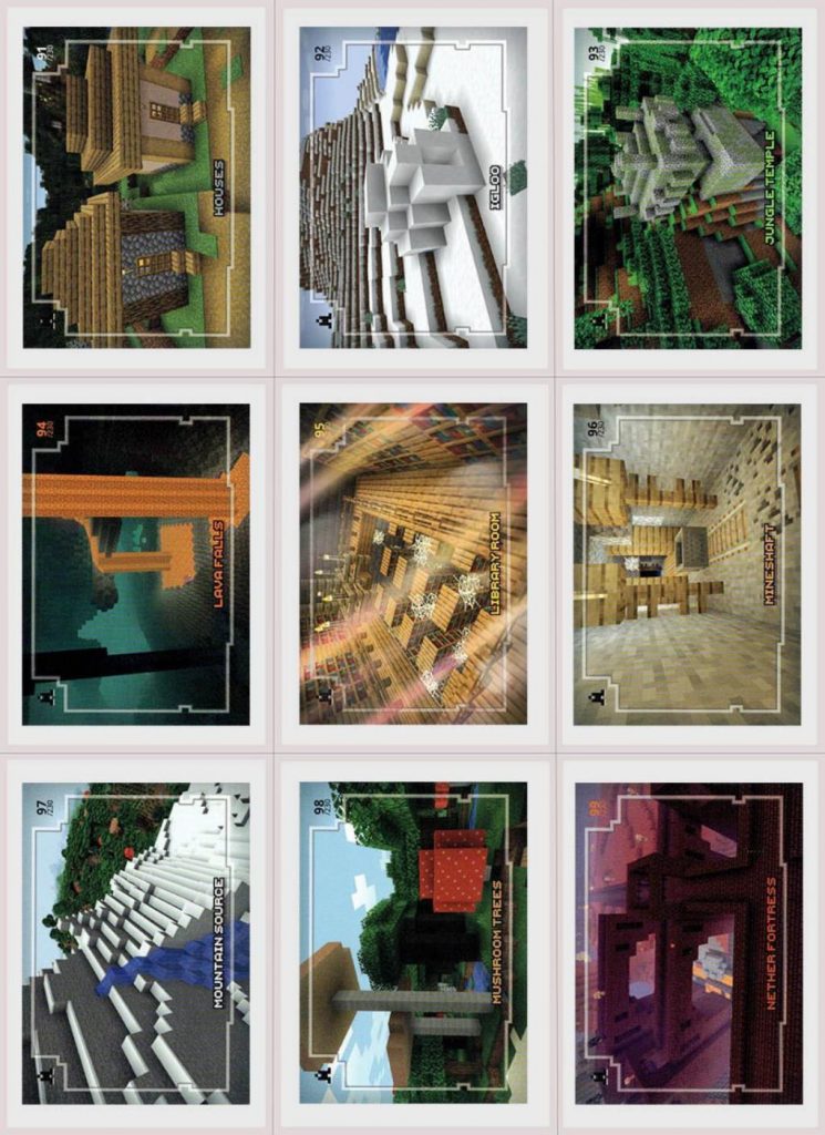 Minecraft Adventure Trading Cards 2021 - Panini | ElSaber21