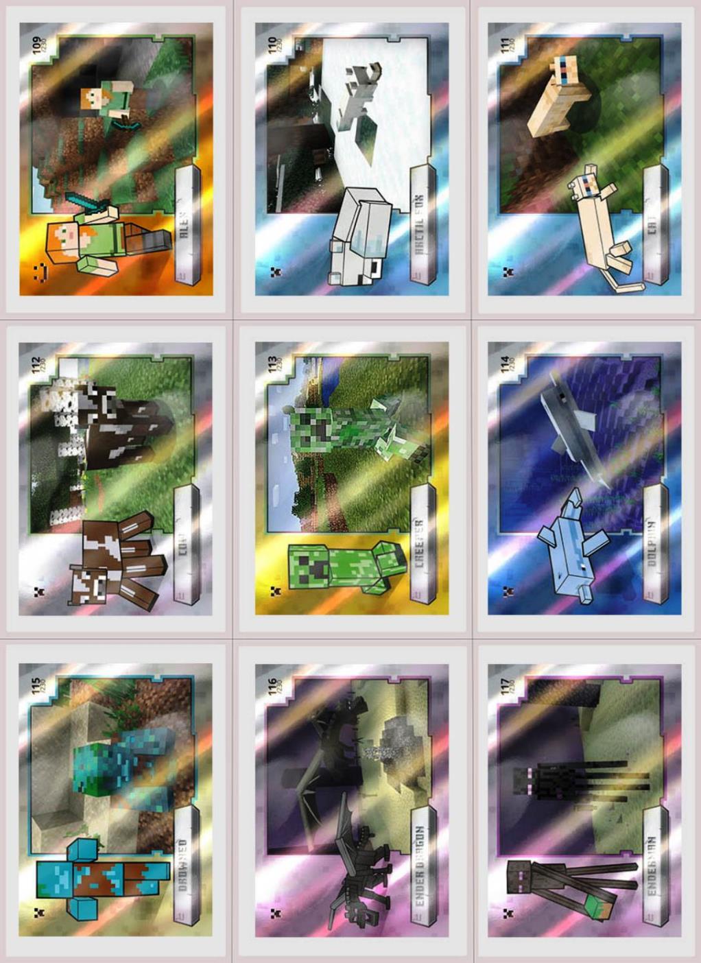 Minecraft Adventure Trading Cards 2021 - Panini | ElSaber21