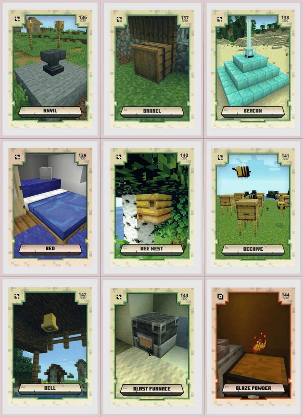 Minecraft Adventure Trading Cards 2021 - Panini | ElSaber21