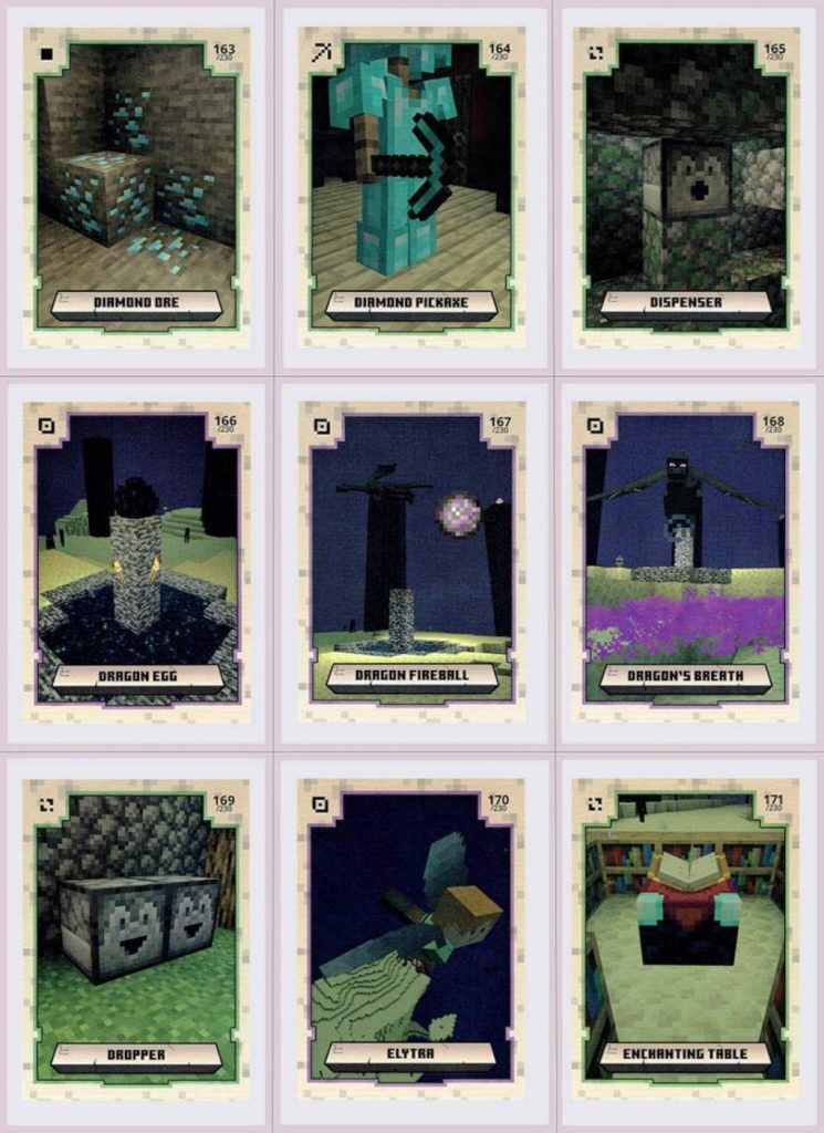 Minecraft Adventure Trading Cards 2021 - Panini | ElSaber21