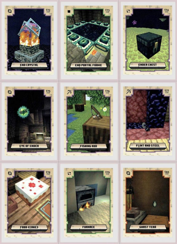 Minecraft Adventure Trading Cards 2021 - Panini | ElSaber21
