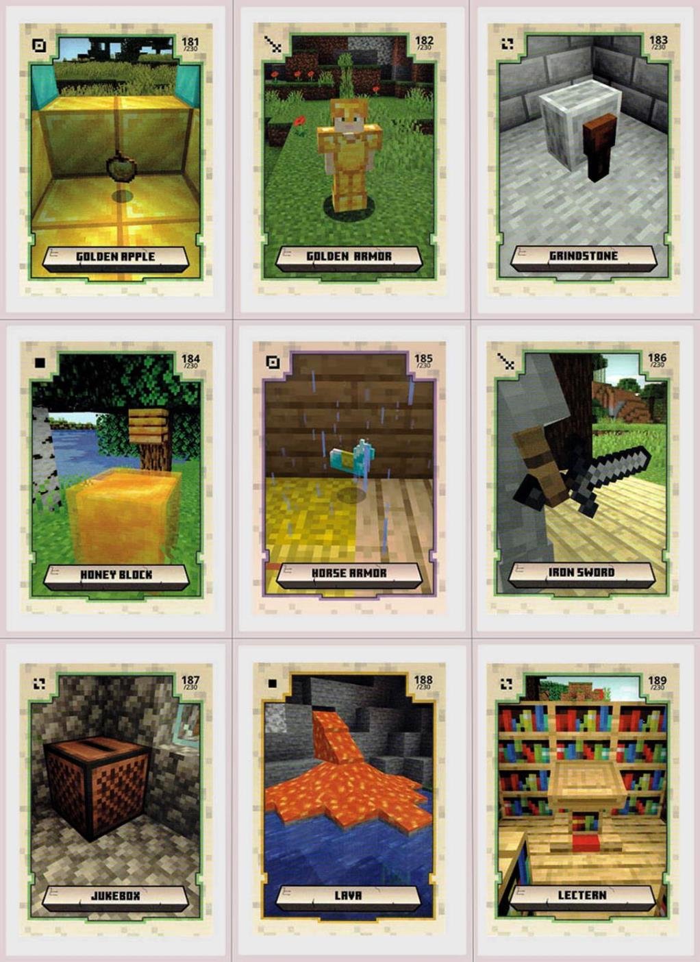 Minecraft Adventure Trading Cards 2021 - Panini | ElSaber21