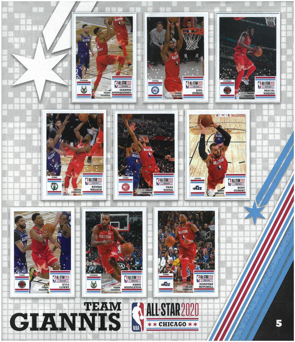 Álbum Panini NBA Basketball 2019-2020 – El Saber 21