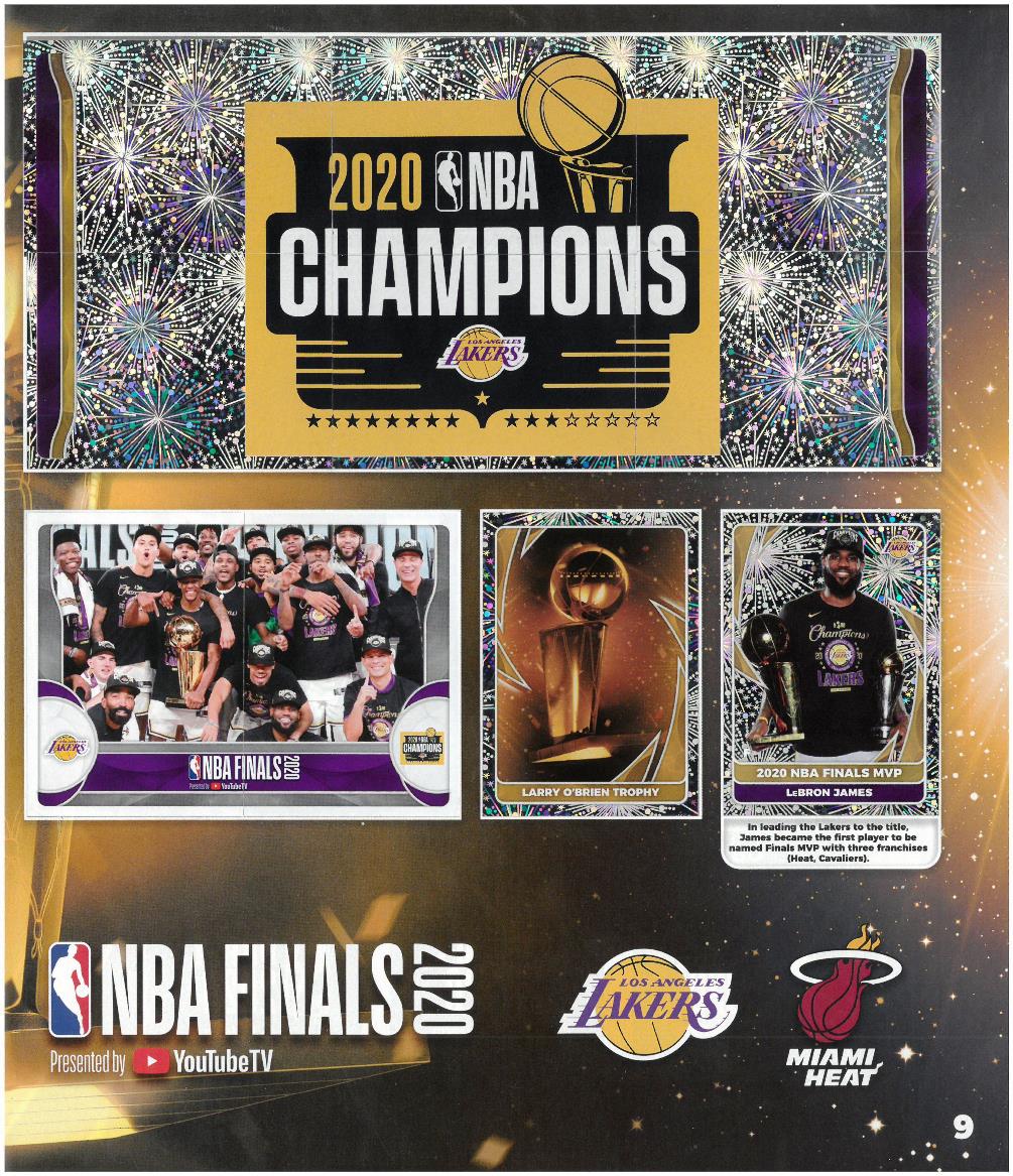 Álbum Panini NBA Basketball 2019-2020 – El Saber 21