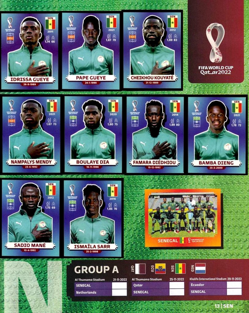 Álbum FIFA World Cup Qatar 2022 | El Saber 21