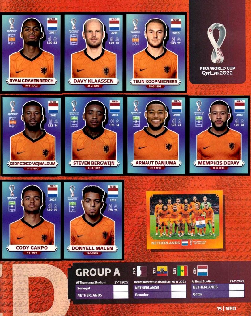 Álbum FIFA World Cup Qatar 2022 | El Saber 21