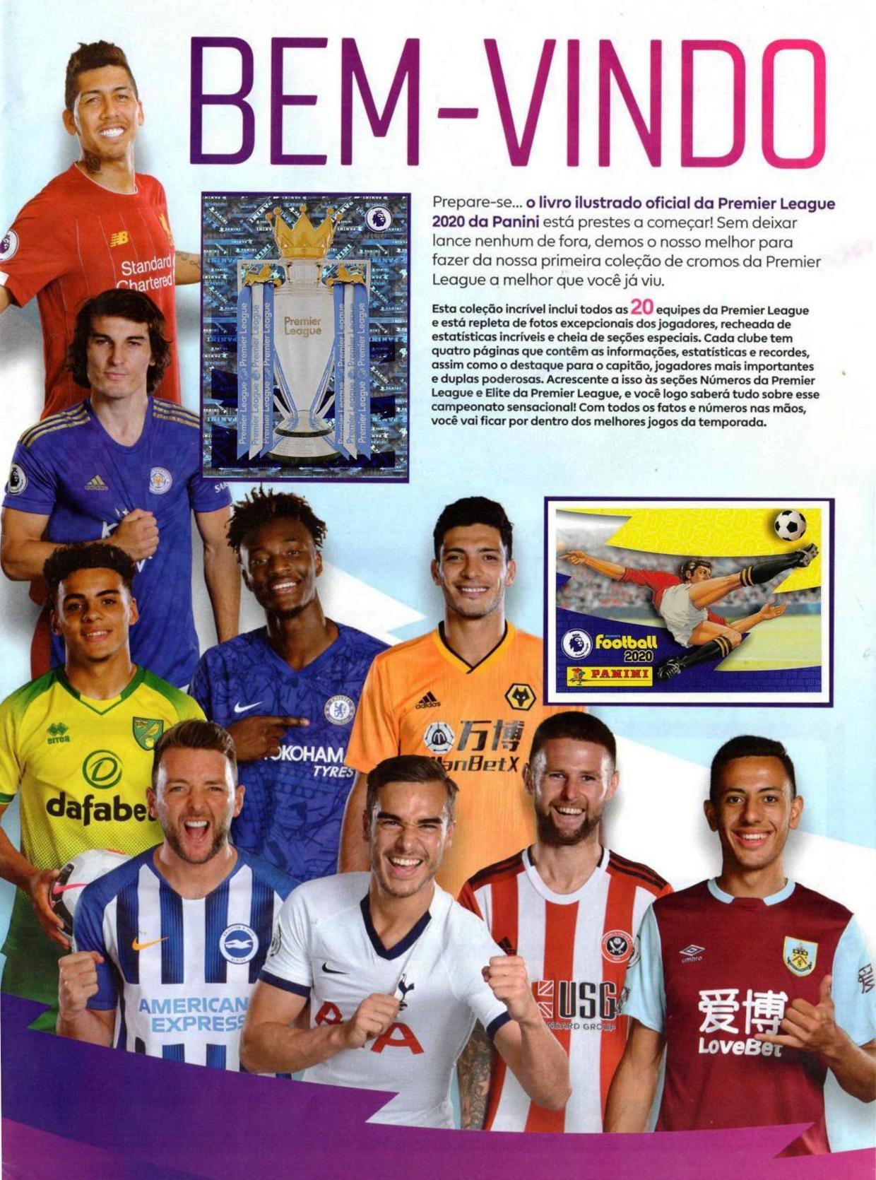 Álbum Sticker Premier League 2020 – Panini | El Saber 21