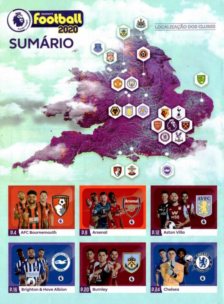 Álbum Sticker Premier League 2020 – Panini | El Saber 21