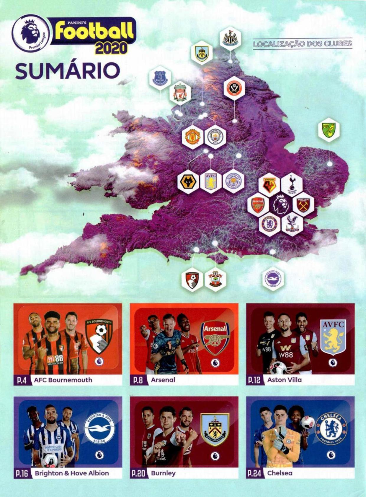 Álbum Sticker Premier League 2020 – Panini | El Saber 21