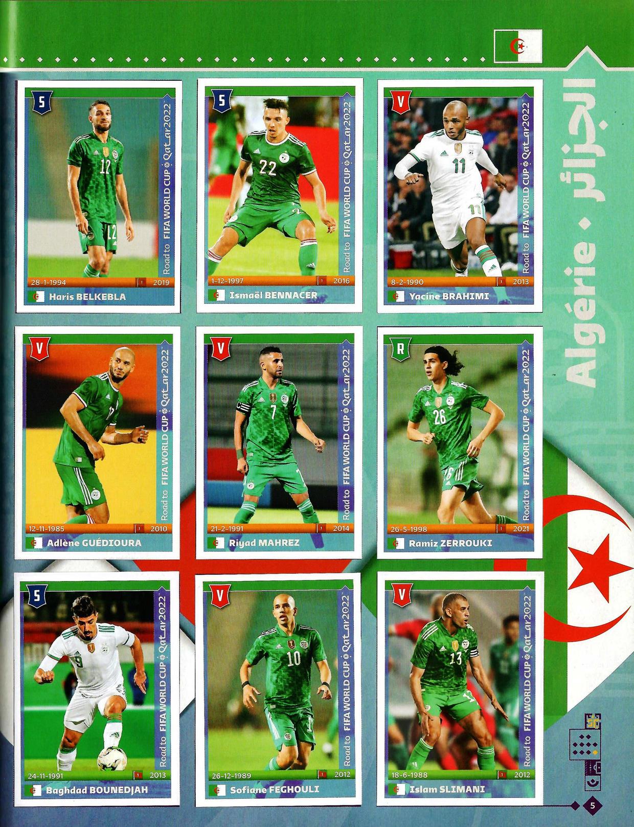 Álbum Road to Fifa World Cup Qatar 2022 – Panini | ElSaber21