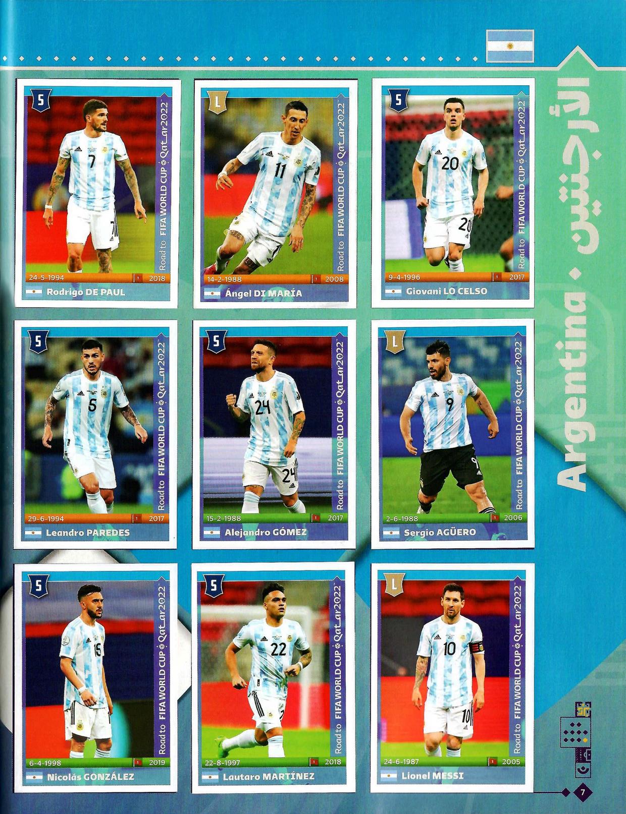 Álbum Road to Fifa World Cup Qatar 2022 – Panini | ElSaber21