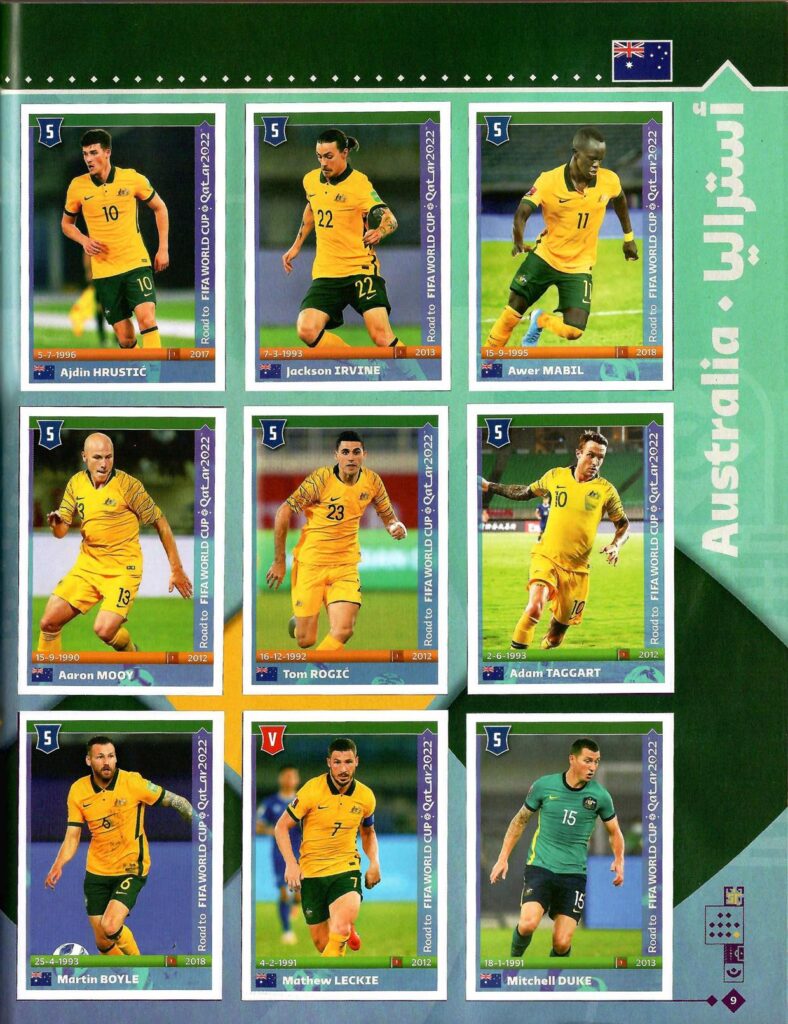 Álbum Road to Fifa World Cup Qatar 2022 – Panini | ElSaber21