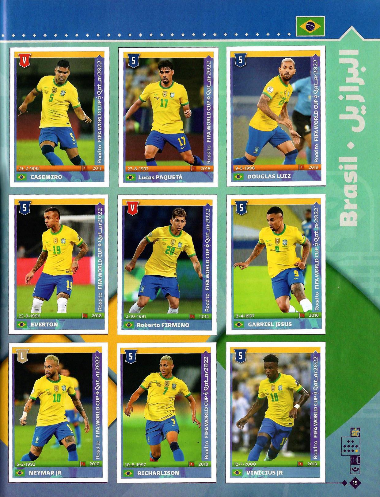 Álbum Road to Fifa World Cup Qatar 2022 – Panini | ElSaber21