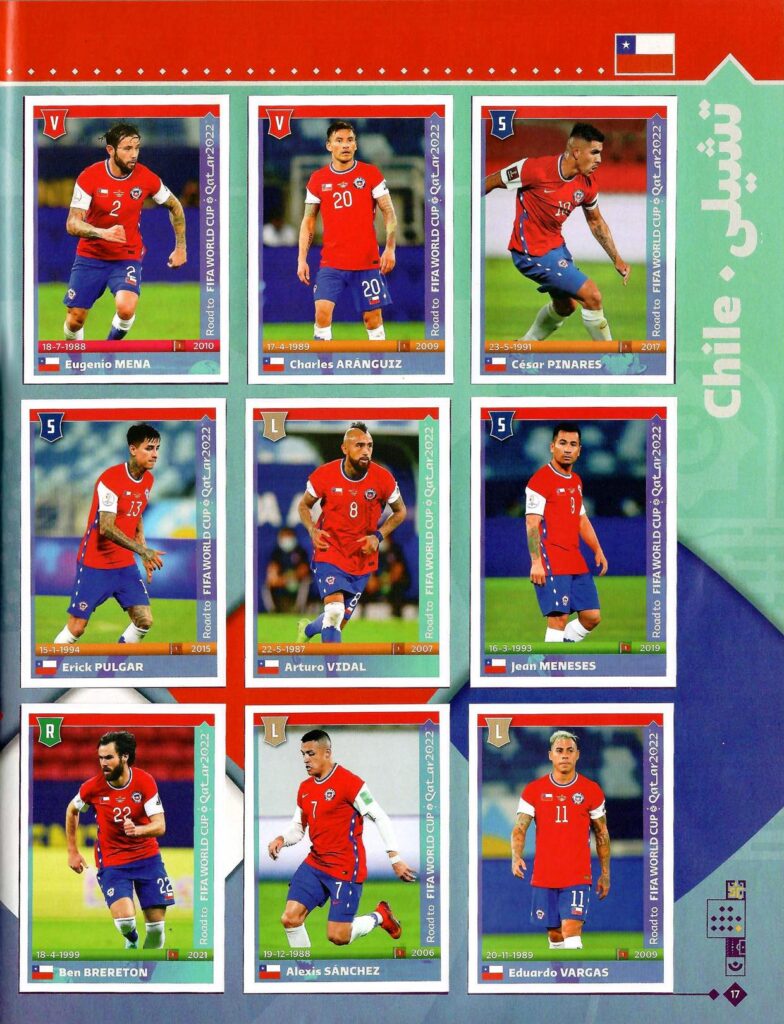 Álbum Road to Fifa World Cup Qatar 2022 – Panini | ElSaber21