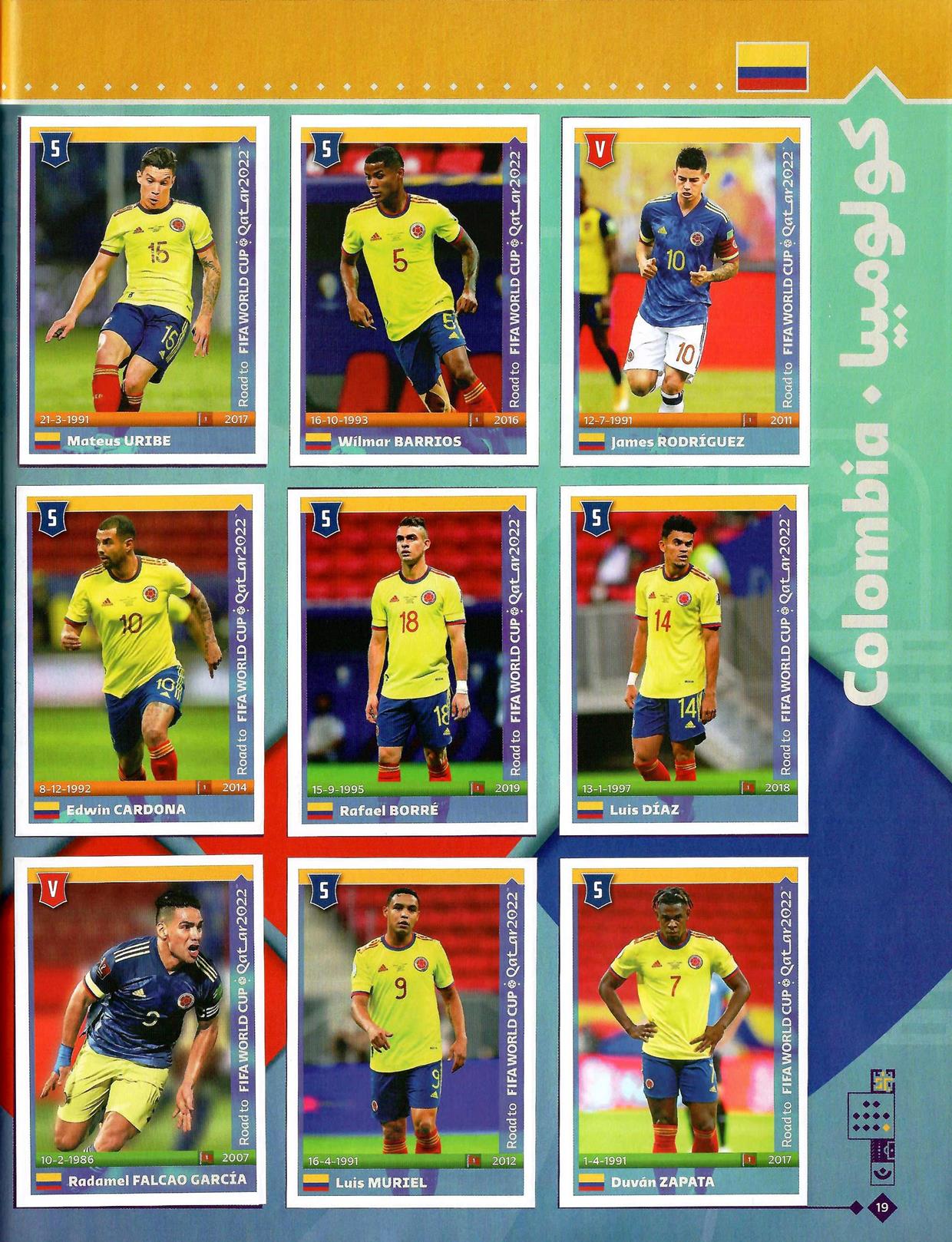 Álbum Road to Fifa World Cup Qatar 2022 – Panini | ElSaber21