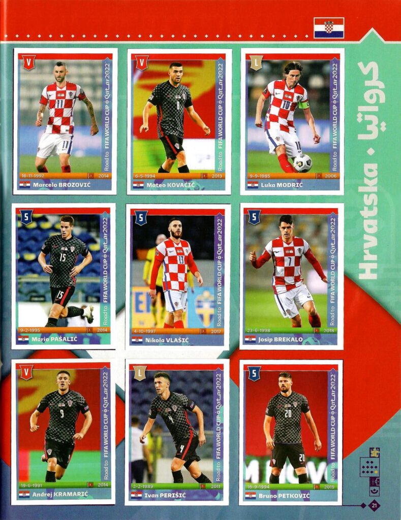 Álbum Road to Fifa World Cup Qatar 2022 – Panini | ElSaber21