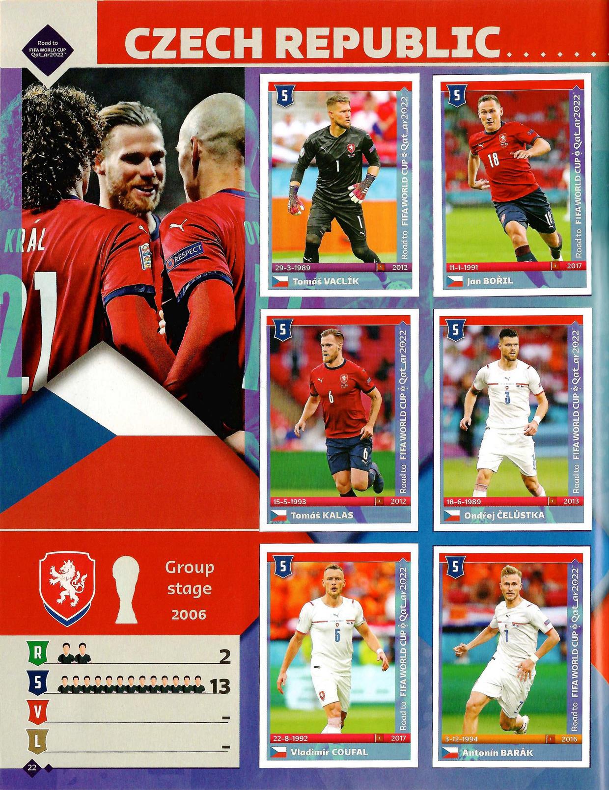 Álbum Road to Fifa World Cup Qatar 2022 – Panini | ElSaber21