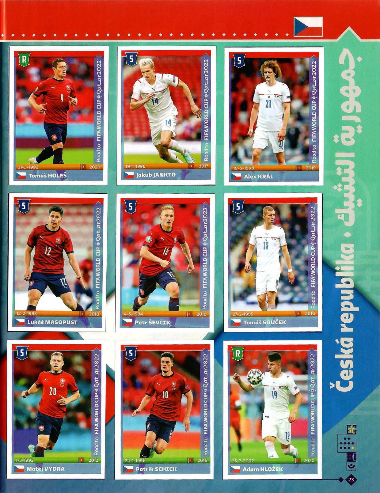 Álbum Road to Fifa World Cup Qatar 2022 – Panini | ElSaber21