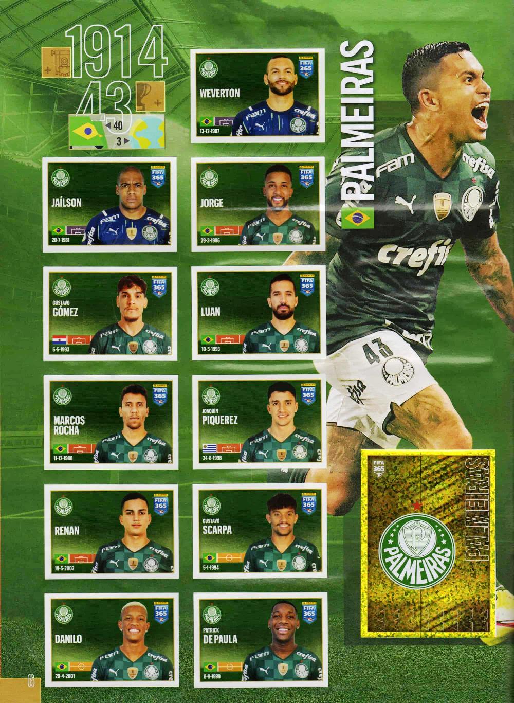 Álbum Panini FIFA 365: 2022 – Stickers | El Saber 21